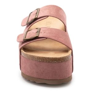 Corkys | Shoes | New Corkys Pink Platform Flatform Sandals | Poshmark